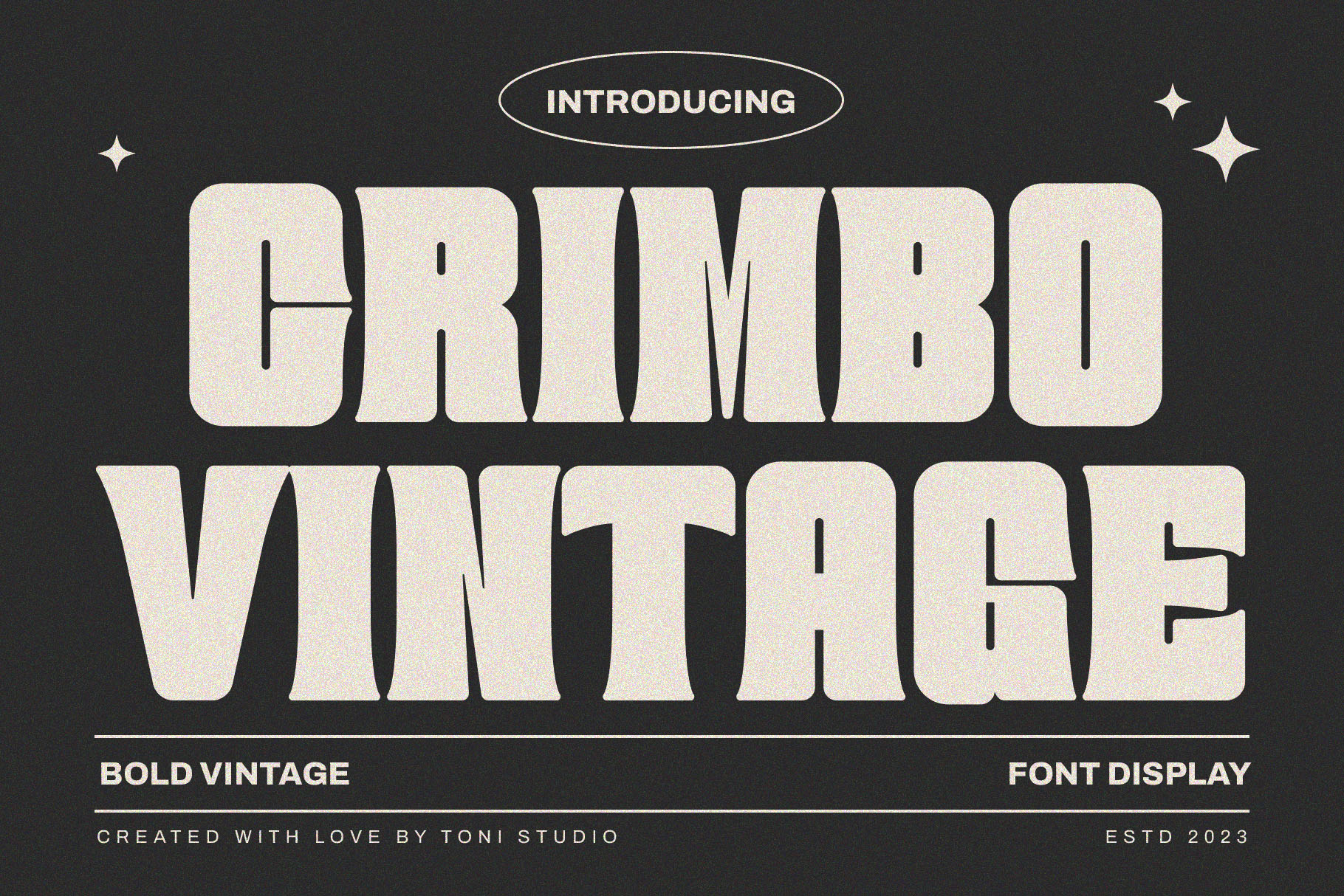CRIMBO VINTAGE Font by Toni Studio