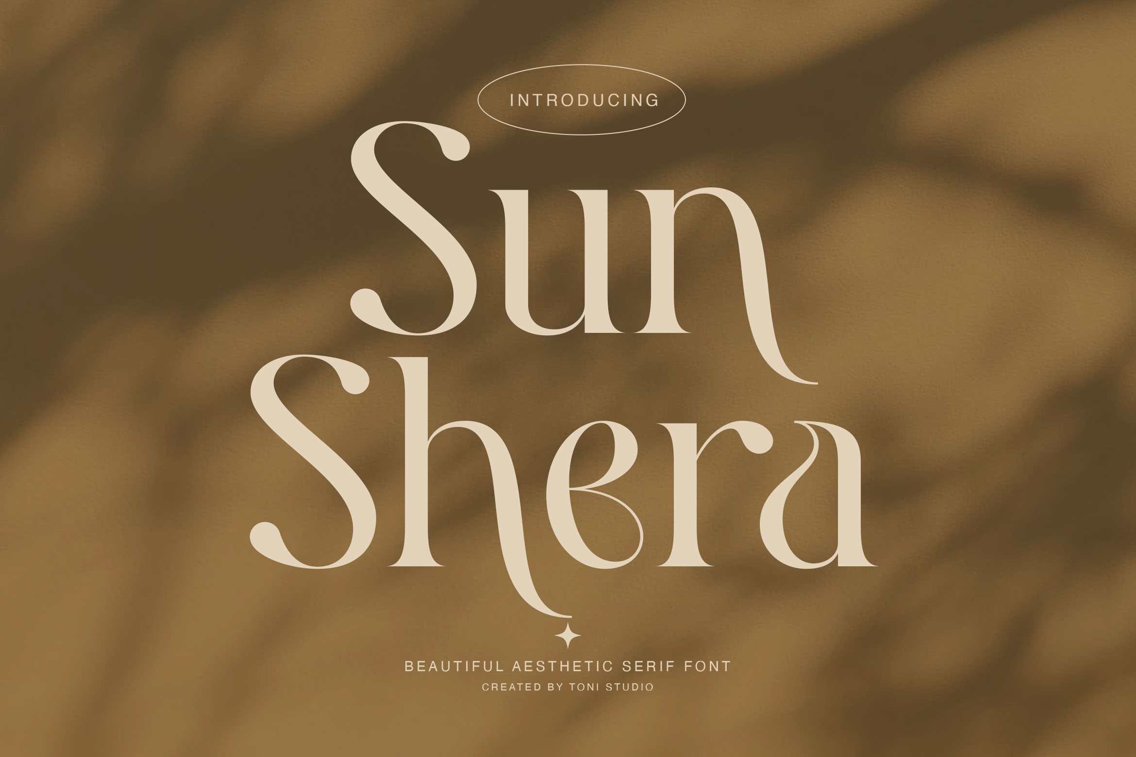 Sunshera || modern aesthetic font by toni studio