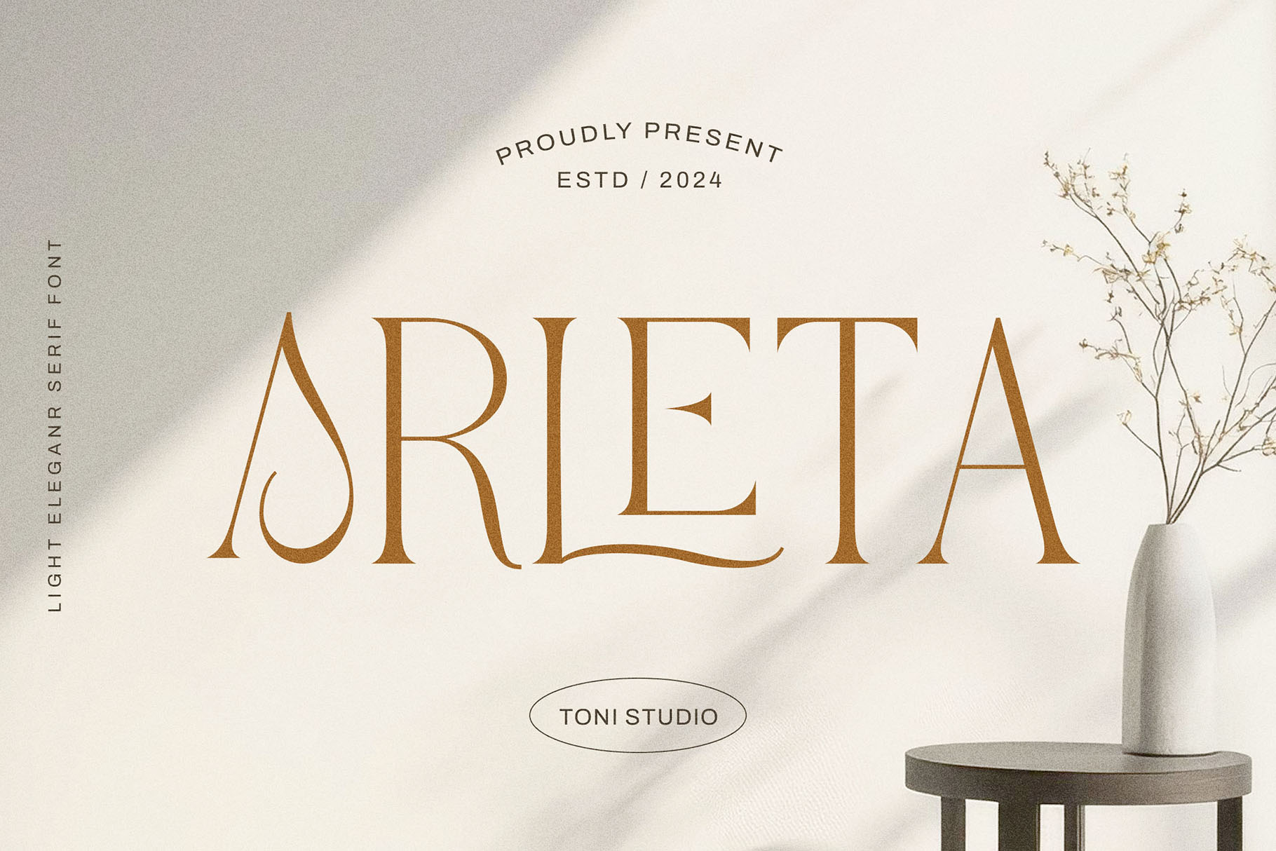 Arleta || elegant font by toni studio